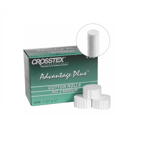 Crosstex Advantage Plus Non-Sterile Cotton Rolls | 2,000/Box – STAR ...