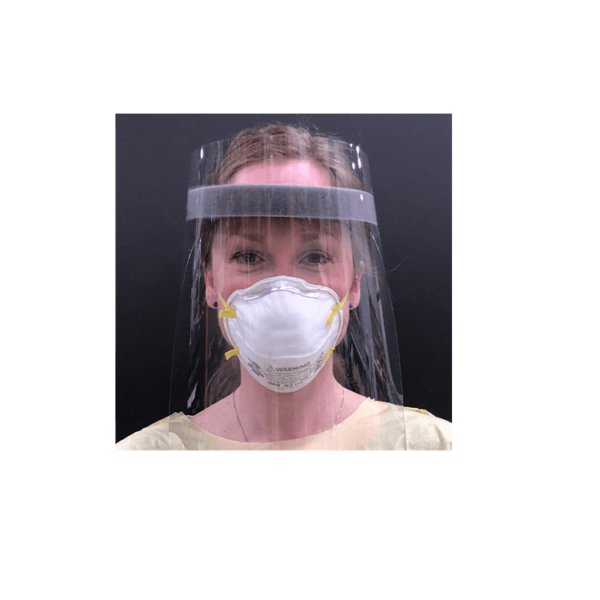 Disposable Clear Full Face Shield with Headband | 12/pkg – STAR DENTAL ...