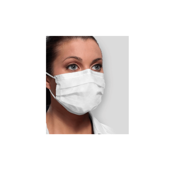ULTRA SENSITIVE Earloop Face Mask White – STAR DENTAL SUPPLY